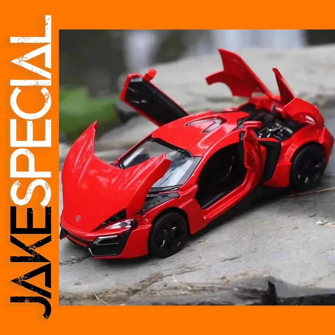 1:32 Scale Lykan Model Diecast Sports Car | JakeSpecial