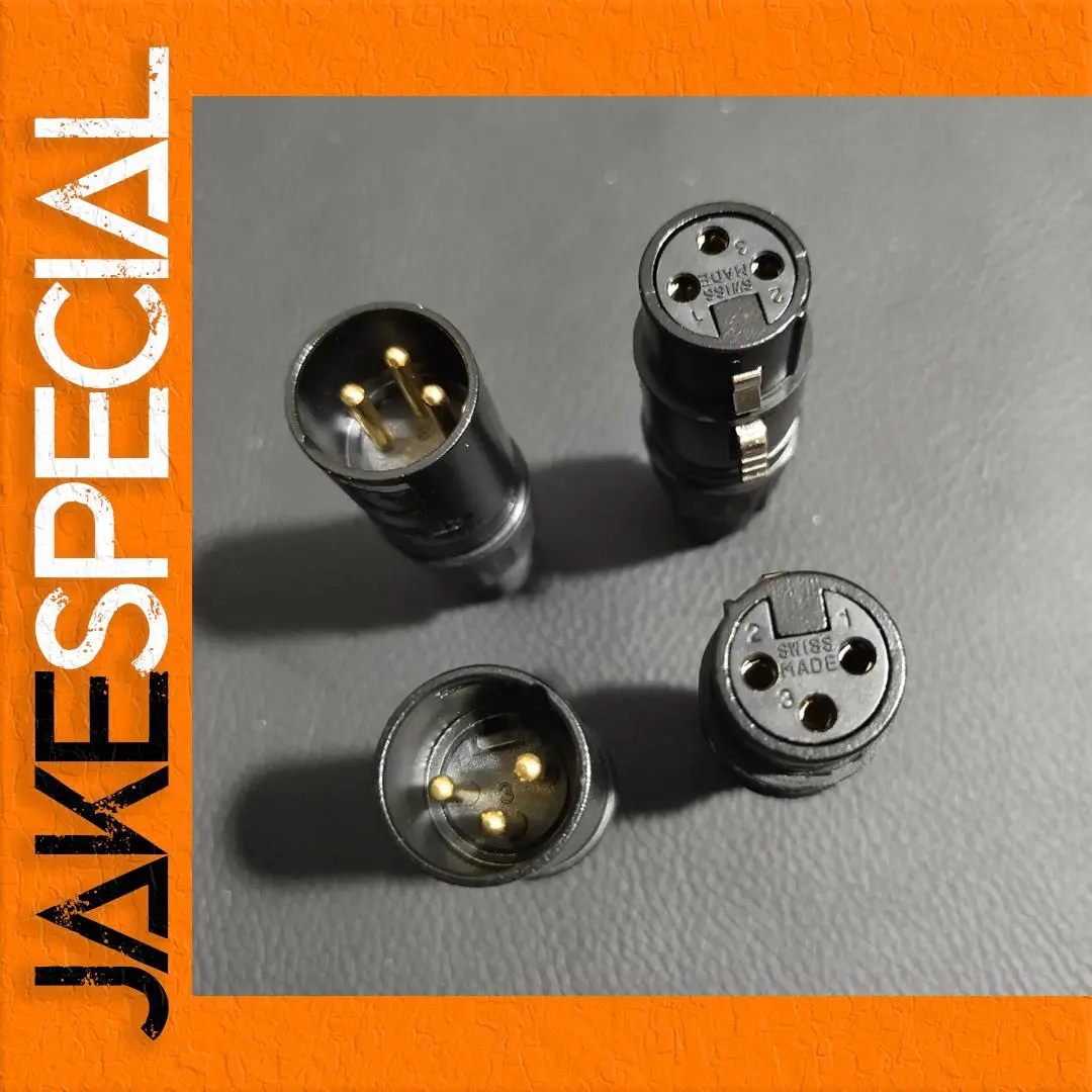 Neutrik 3-Pin XLR Connector Set 15 Male 15 Female | JakeSpecial