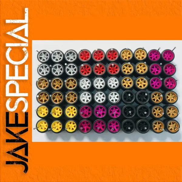 30 Miniature Wheels for 1/64 Scale Models | JakeSpecial