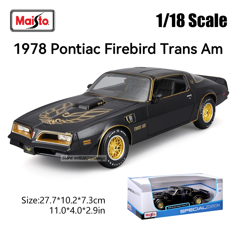 1978 Pontiac Firebird Trans Am 1:18 Scale Model | JakeSpecial
