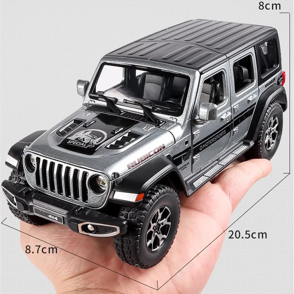 1:22 Scale Diecast Jeep Wrangler Rubicon Model | JakeSpecial