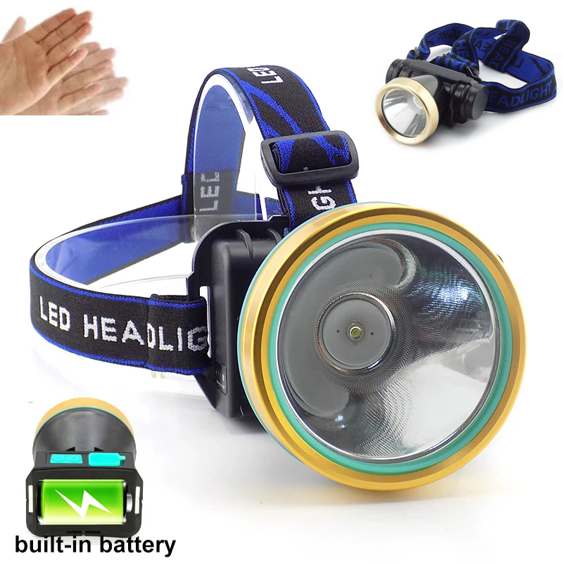 Rechargeable LED Headlamp with Motion Sensor | JakeSpecial