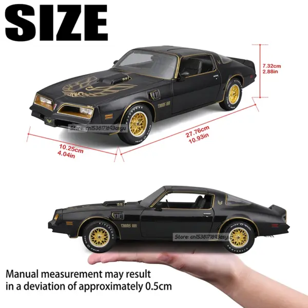 1978 Pontiac Firebird Trans Am 1:18 Scale Model | JakeSpecial