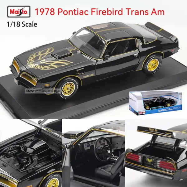 1978 Pontiac Firebird Trans Am 1:18 Scale Model | JakeSpecial