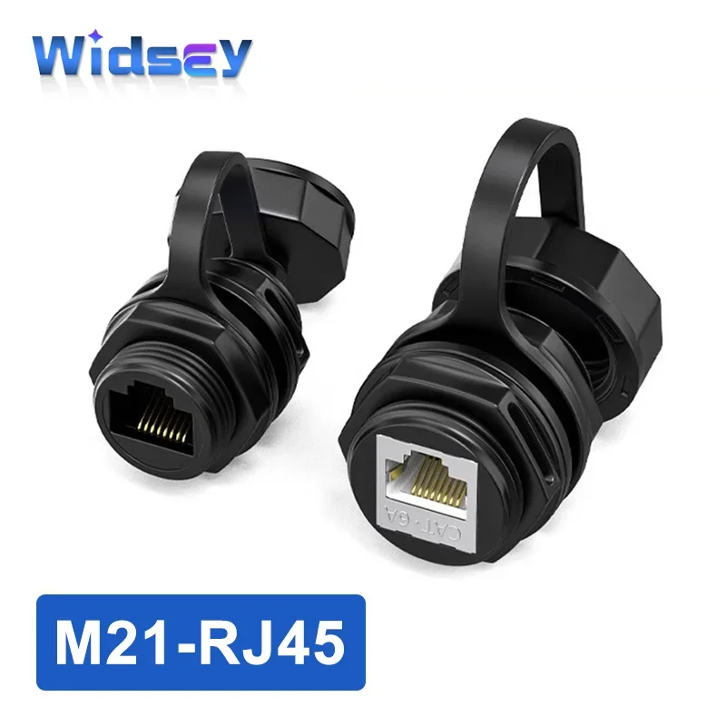 Waterproof Industrial Ethernet RJ45 Connector M21 M25 | JakeSpecial