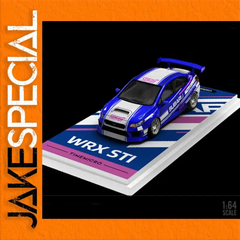 The 1:64 Scale Subaru WRX STI Model in Blue: A Must-Have for Car ...