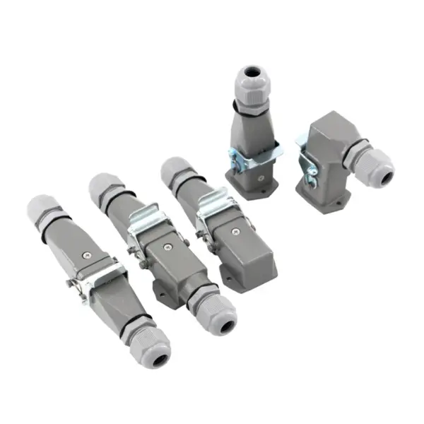 Heavy-Duty Rectangular Industrial Connector 4-10 Core | JakeSpecial